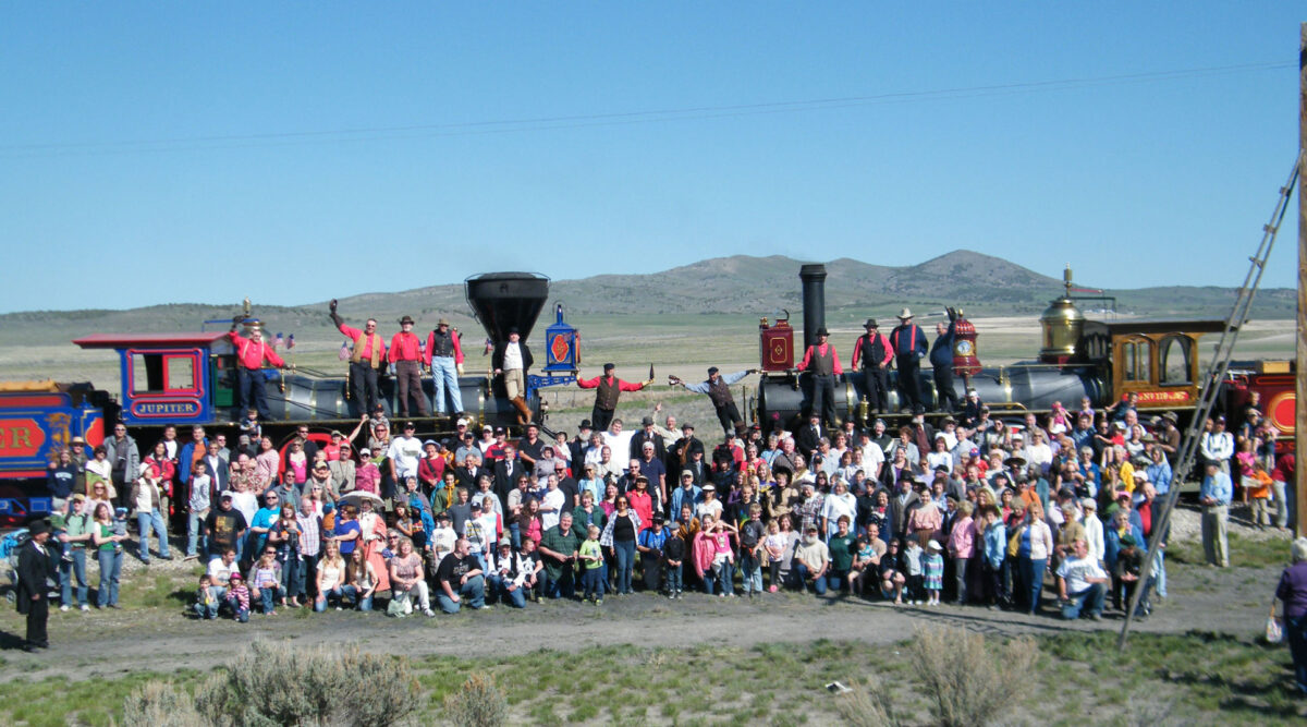 Golden Spike ceremony to recreate historic photo | News, Sports, Jobs ...